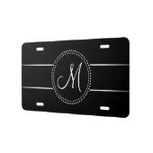 Monogram License Plate | Zazzle