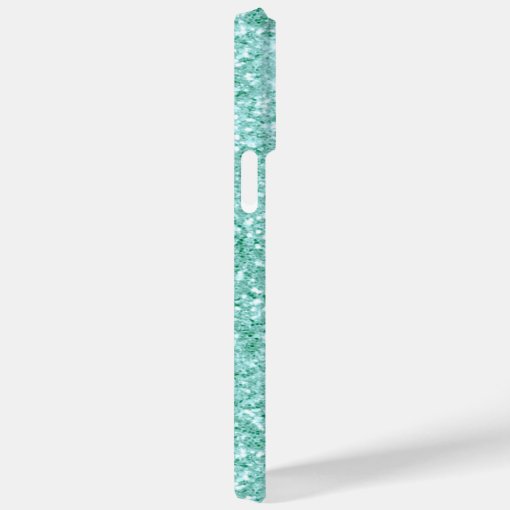 Monogram Metallic Aqua Blue Glitter Drip Android + Case-Mate iPhone ...
