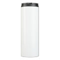 Monogram Name Modern Typography Thermal Tumbler | Zazzle