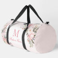Monogram Name Personalized Custom Duffle Bag | Zazzle