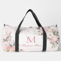Monogram Name Personalized Custom Duffle Bag | Zazzle