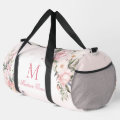 Monogram Name Personalized Custom Duffle Bag | Zazzle
