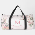 Monogram Name Personalized Custom Duffle Bag | Zazzle