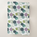 Monogram | Plant Happiness Collection Succulent Pa File Folder | Zazzle