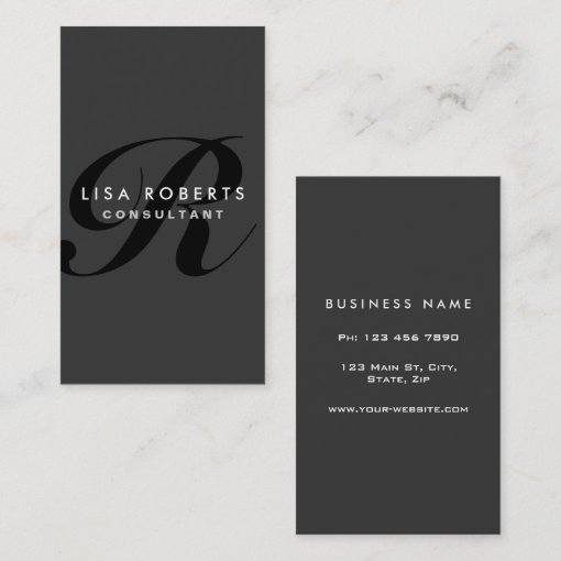 Monogram Professional Elegant Fashion Designer Business Card | Zazzle Monogram Professional Elegant Fashion Designer Business Card | Zazzle