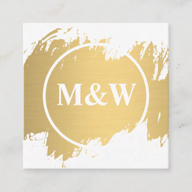 Monogram Professional Elegant Square Business Card | Zazzle Monogram Professional Elegant Square Business Card | Zazzle