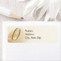 Monogram Return Address Labels letter O | Zazzle