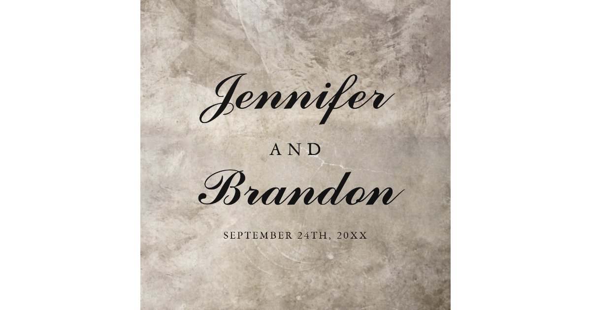 Monogram Wedding Dance Floor Decorations Floor Decals | Zazzle