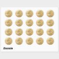 Monogram Wedding Stickers - letter G | Zazzle
