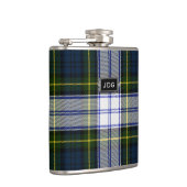 Monogramed Clan Gordon Dress Tartan Plaid Flask | Zazzle