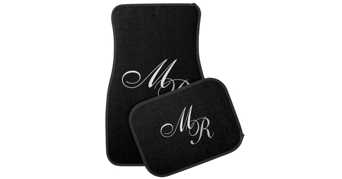 Monogrammed Car Mat | Zazzle