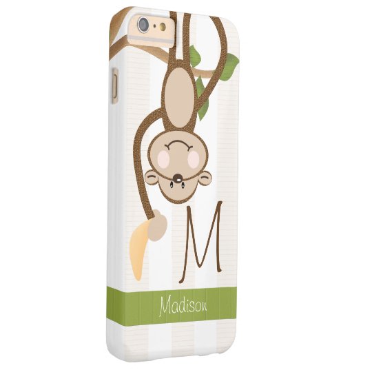 Monogrammed Cute Monkey Case-Mate iPhone Case | Zazzle.com