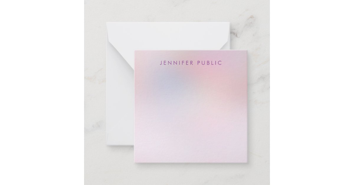 Monogrammed Elegant Colors Custom Script Template | Zazzle