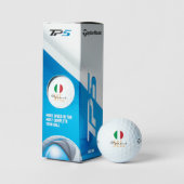 Monogrammed Italian Flag & Italy Golf Balls | Zazzle