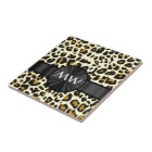 Leopard Print and African Animals Tile | Zazzle.com