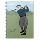 Golf Ball on Course Notebook | Zazzle.com