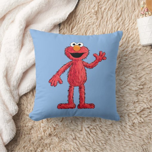 Monster at the End of this Story | Cutie Elmo Throw Pillow | Zazzle