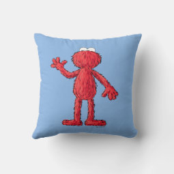 Monster at the End of this Story | Cutie Elmo Throw Pillow | Zazzle