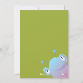 Monster Bash Halloween Party Personalized Invitation | Zazzle