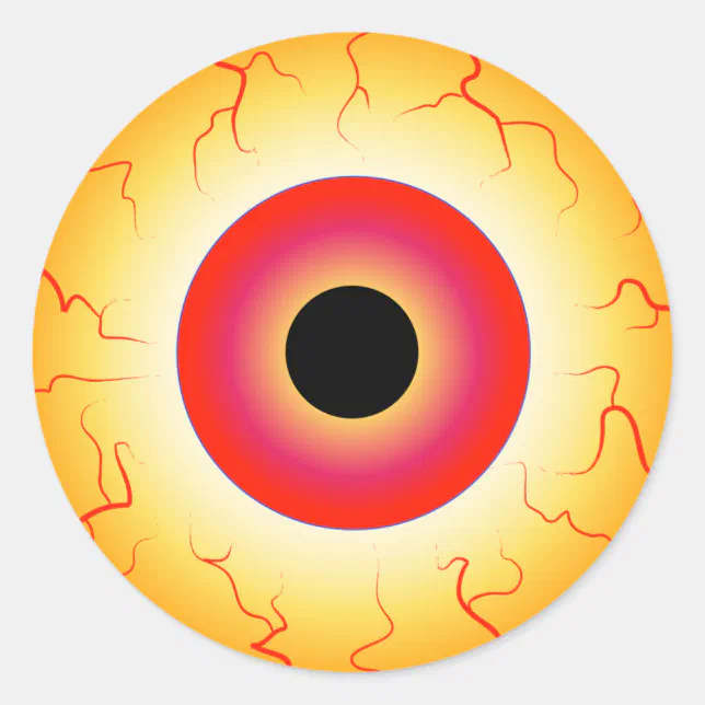 Monster Eye Sticker | Zazzle