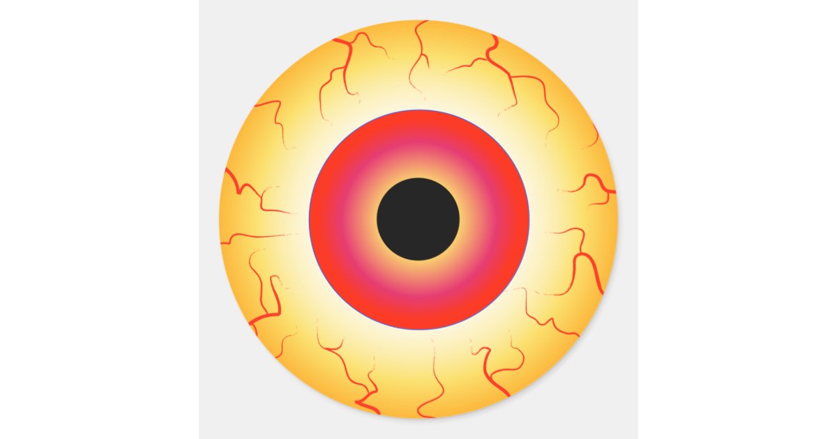 Monster Eye Sticker | Zazzle