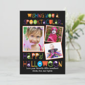 Monster Eyes Halloween 3 Photo Card | Zazzle