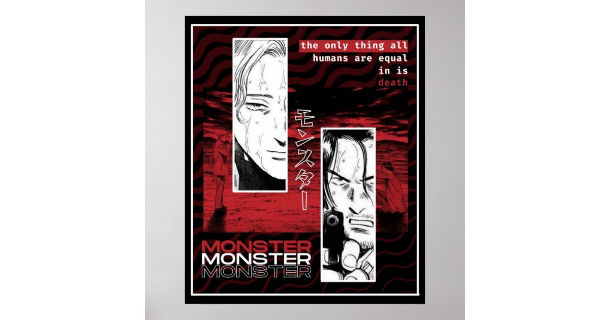 Monster Johan Tenma Poster | Zazzle
