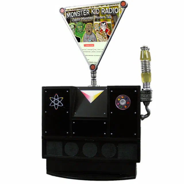 Monster Kid Radio Interocitor Cutout | Zazzle
