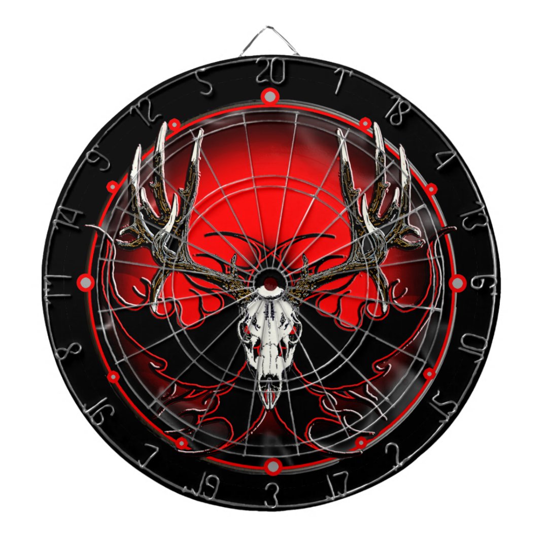 Monster mule deer dartboard with darts | Zazzle