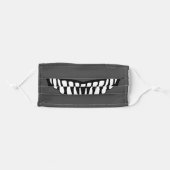 MONSTER SHARK SMILE ADULT CLOTH FACE MASK | Zazzle