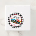 Monster Truck Birthday Thank You Gift Favor Tags | Zazzle