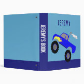 MONSTER TRUCK Photo Album Binder Scrapbook | Zazzle
