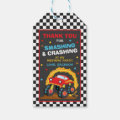 Monster Truck Rally Birthday Party Decor Favor Gift Tags | Zazzle