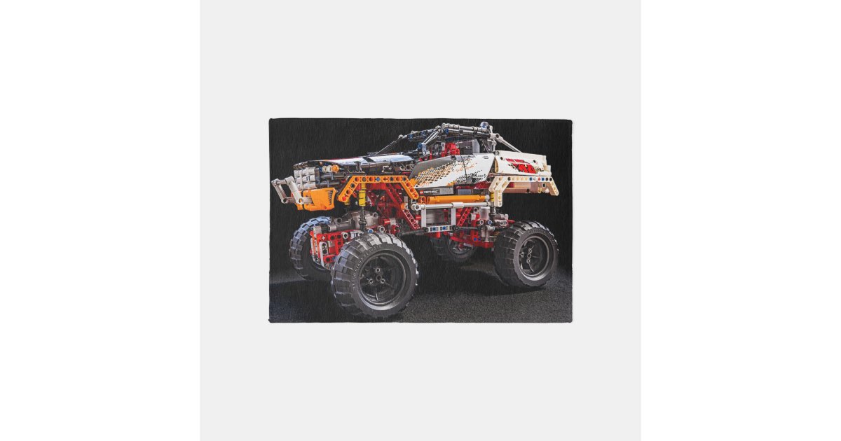 monster truck rug | Zazzle
