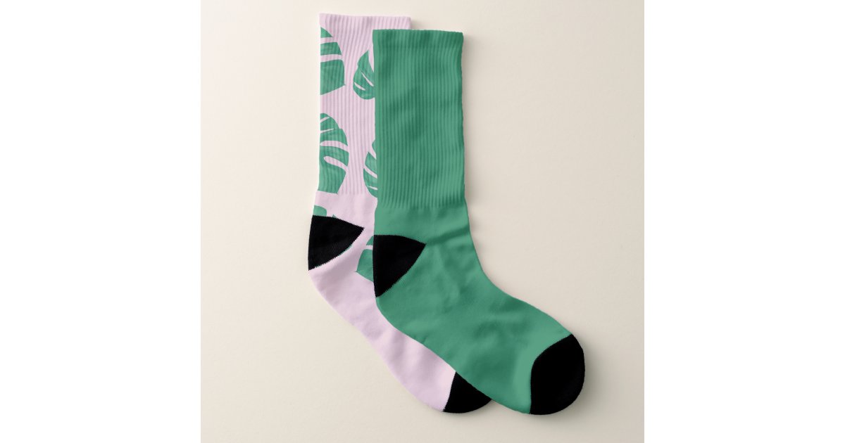 Monstera socks | Zazzle.com