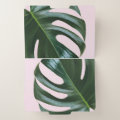 Monstera Tropical Leaf File Folder | Zazzle
