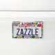 Monsters Cute Characters Halloween Pattern License Plate Frame | Zazzle
