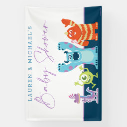 Monsters Inc. Baby Shower Welcome Banner | Zazzle