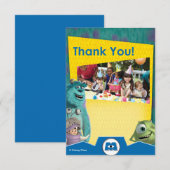 Monsters Inc. Birthday Thank You Cards | Zazzle