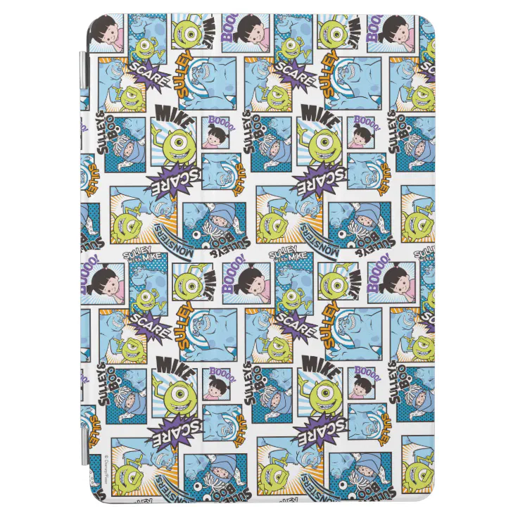 Monsters, Inc. | Comic Pattern Mania iPad Air Cover | Zazzle
