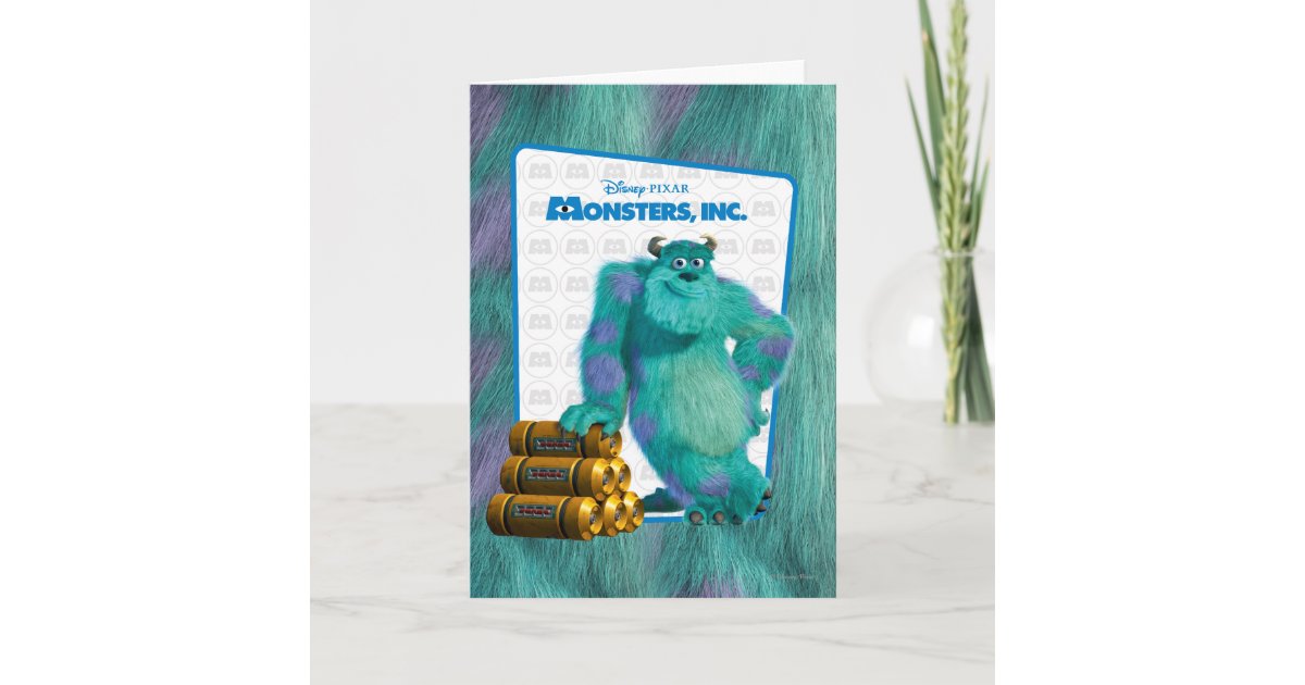 Monsters, Inc. Sulley Card | Zazzle