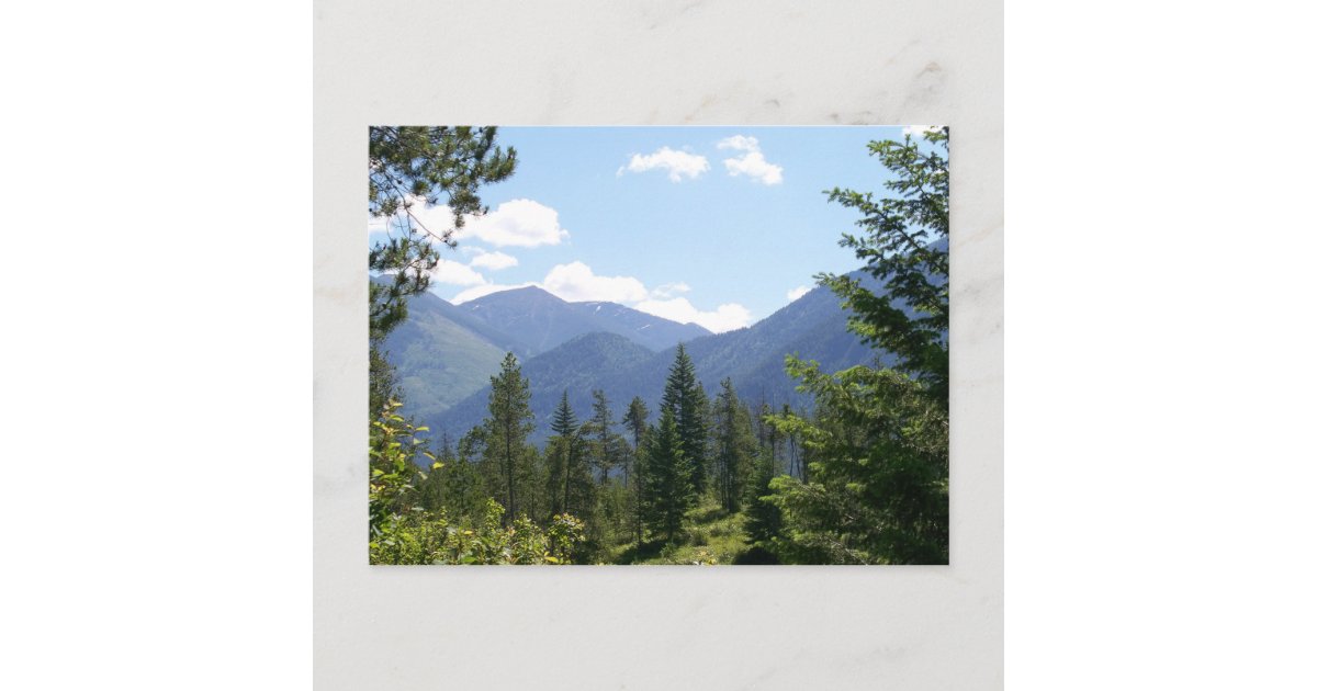 Montana Landscape Postcard | Zazzle