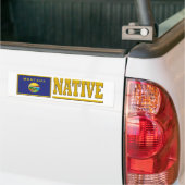 Montana Native Bumper Sticker | Zazzle