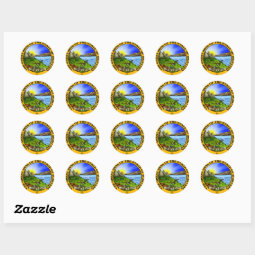 Montana State Seal Stickers | Zazzle
