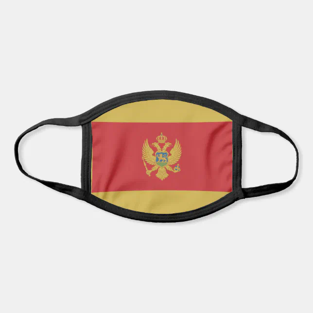 Montenegro Flag Face Mask | Zazzle