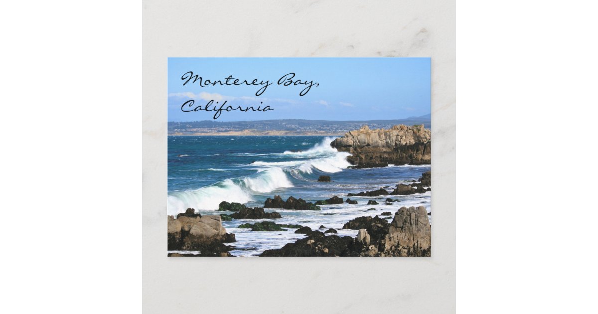 Monterey Bay California, Postcard | Zazzle