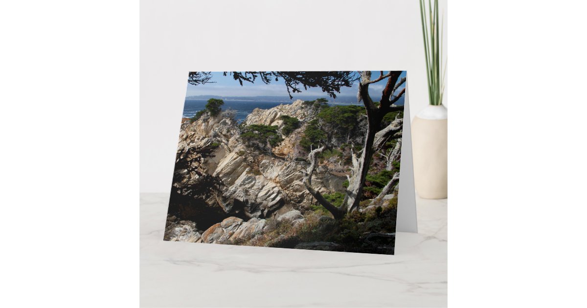 MONTEREY BAY Jumbo Greeting Card | Zazzle
