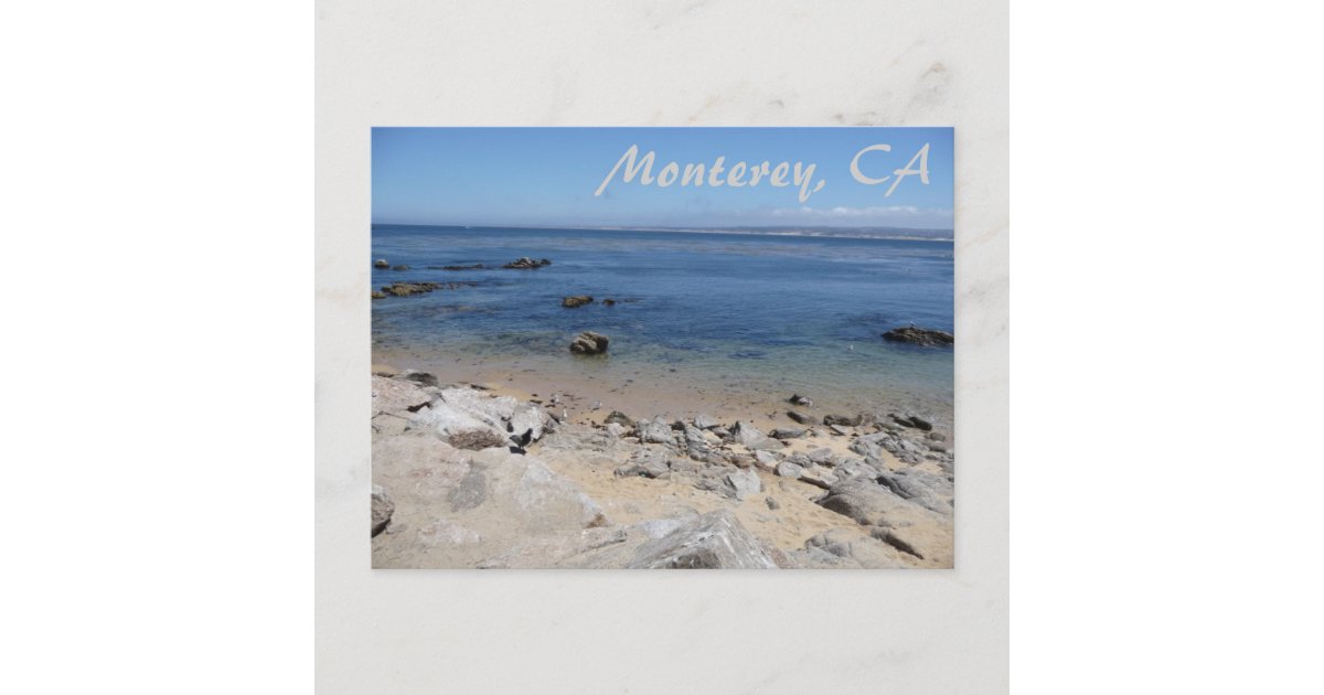 Monterey, CA Postcard | Zazzle