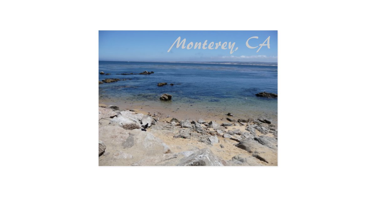 Monterey, CA Postcard | Zazzle.com