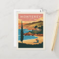 Monterey California Beach Postcard | Zazzle